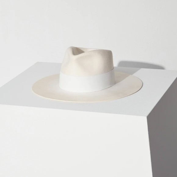 Janessa Leone | Accessories | New Janessa Leone Layne Wool Hat White ...